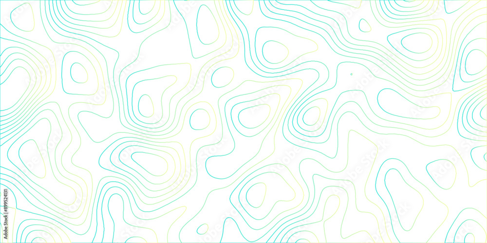 Lines Topographic contour lines vector map seamless pattern. Geographic ...