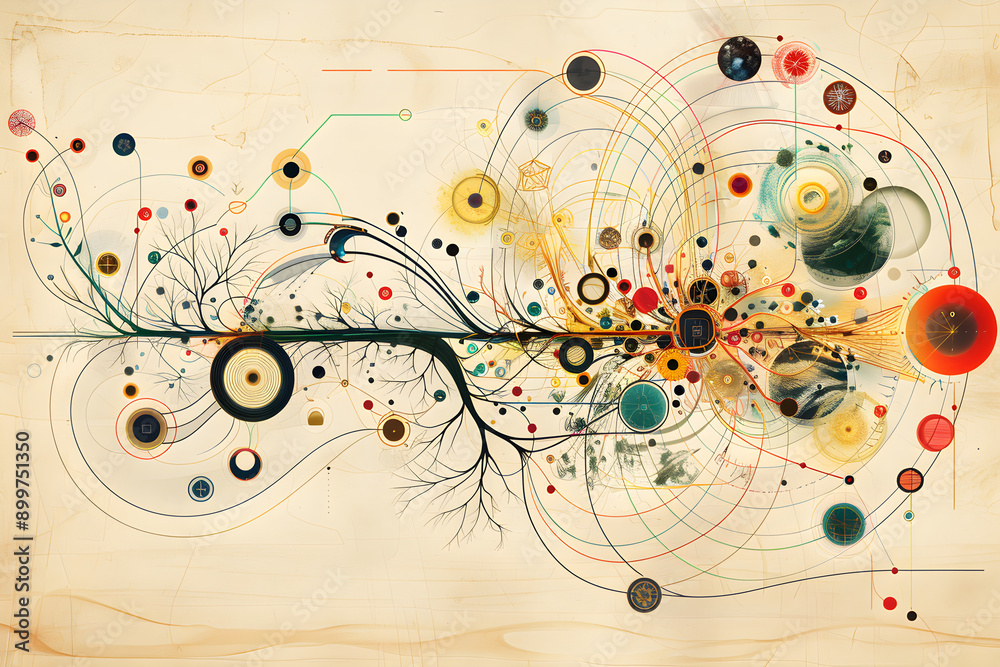 Comprehensive Mind Map Diagram Visualizing Complex Ideas and ...