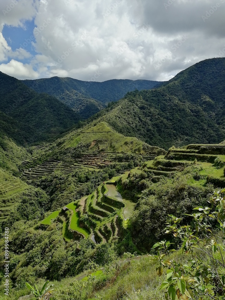 Rice Terraces of the Philippine Cordilleras, rice fields in Banaue ...