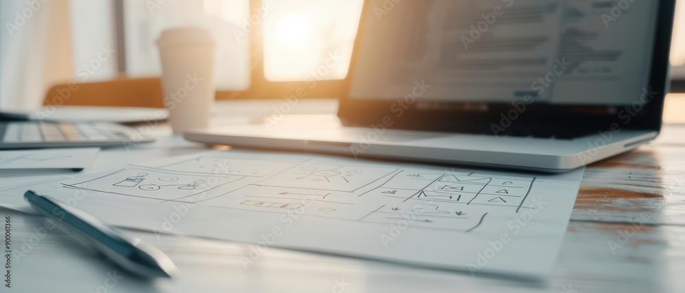 Product Development The product development process is depicted with ...