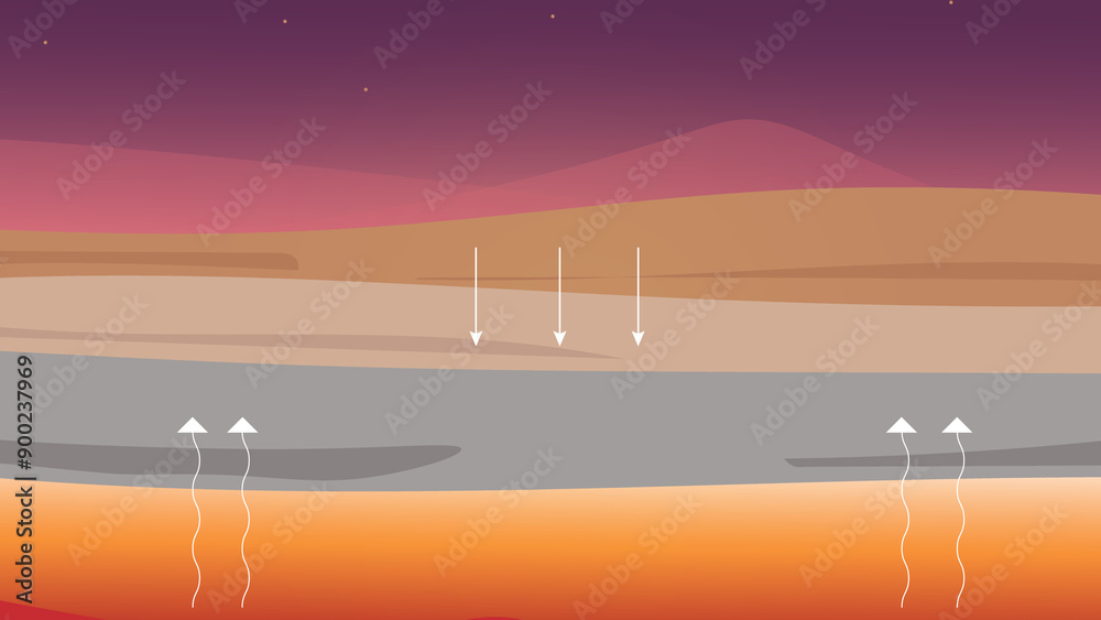 How metamorphic rocks are formed Stock Illustration | Adobe Stock