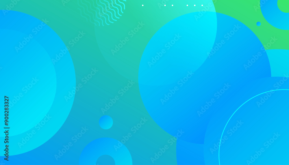 Abstract blue fluid banner template background. background for posters ...