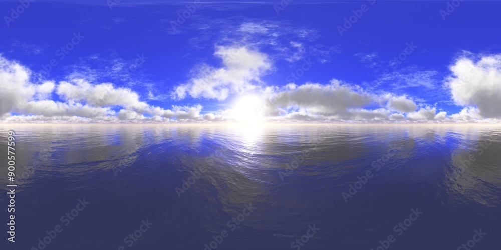 HDRI, environment map, Round panorama, spherical panorama, equidistant ...