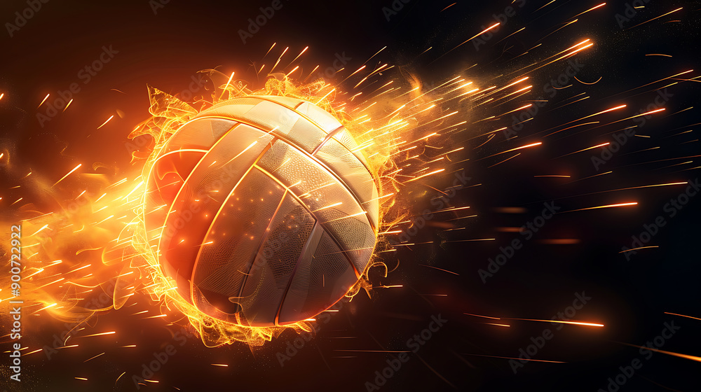 Dynamic Volleyball in MotionCapturing the Thrill of the Game Against a ...
