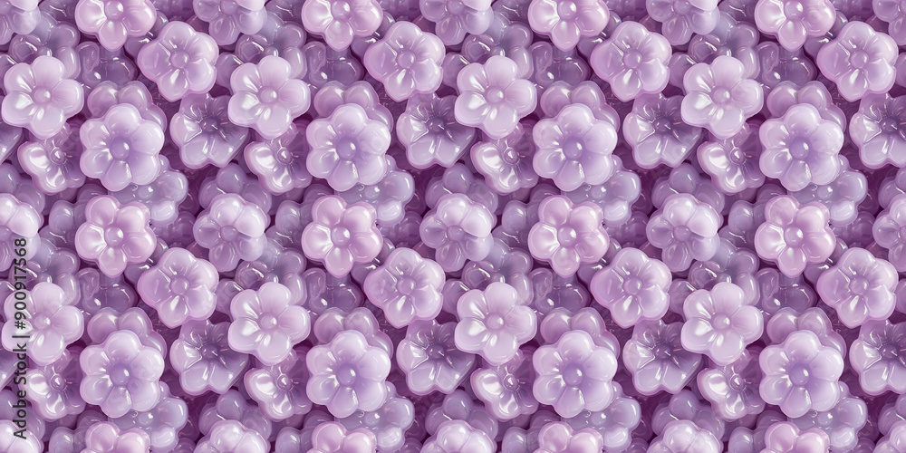 a cute and dreamy, soft and pastel hue, aesthetic pattern of close-up ...
