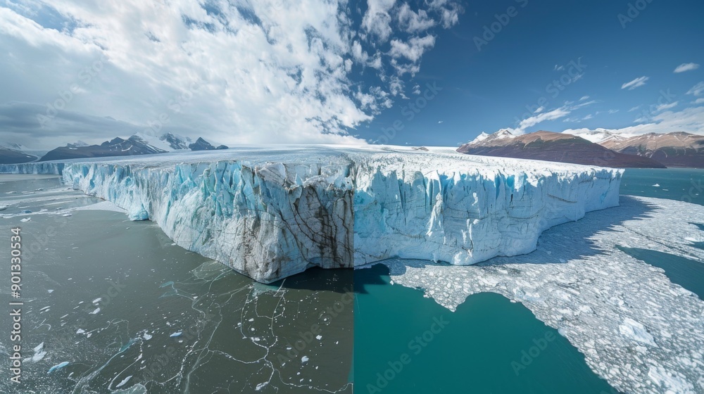 Climate Change Effects, Compelling images of melting glaciers, rising ...