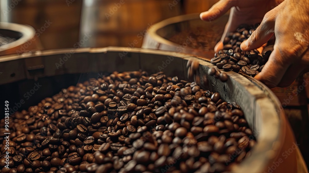 wooden aging barrels on the flavor development of specialty coffee ...