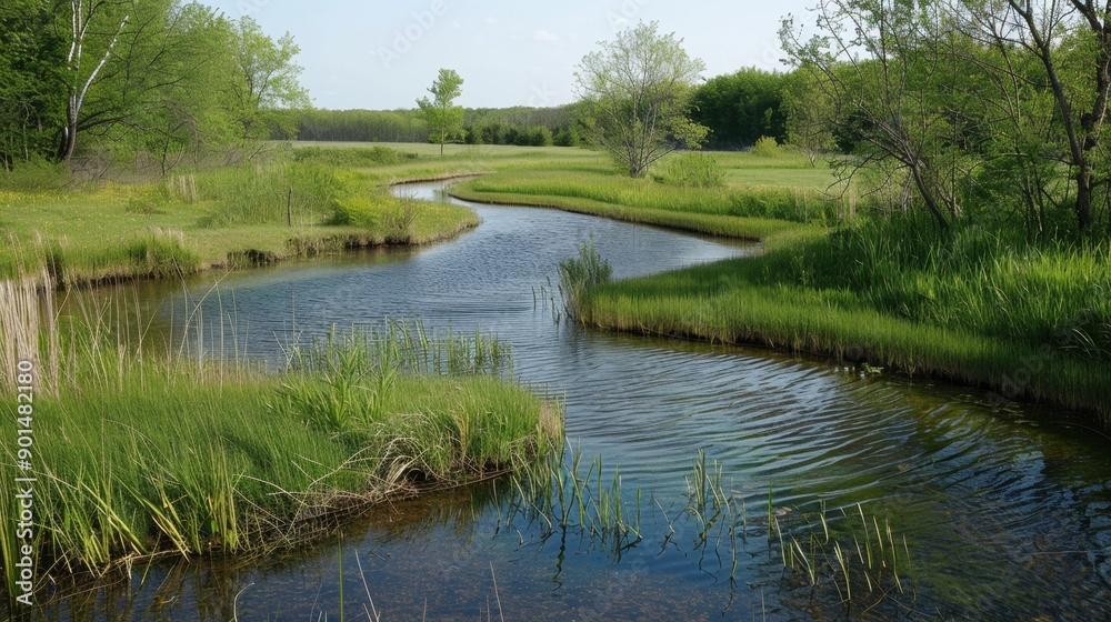 Wetlands: Zones where the land is submerged or saturated with water for ...