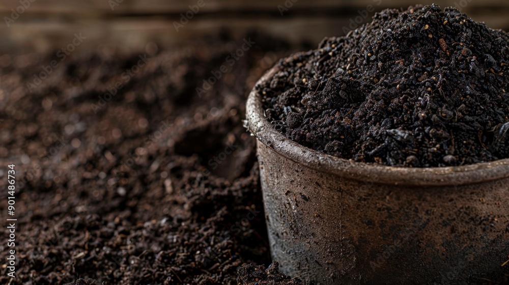 Compost: Made from decayed organic matter, this natural fertilizer ...