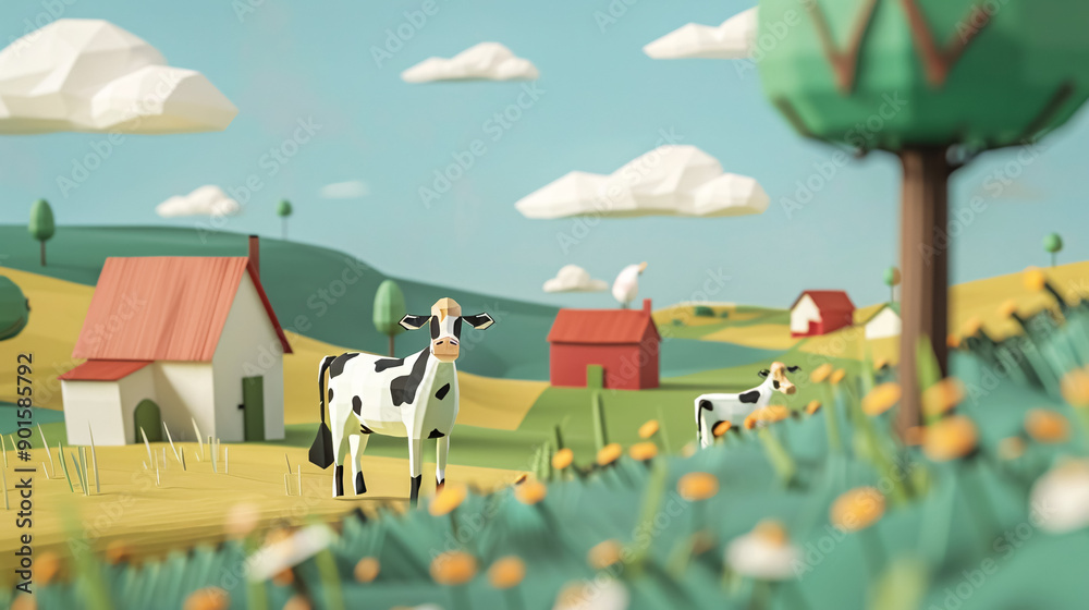 Infographic Animated Video on Sustainable Dairy Farming: An animated ...