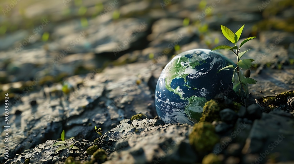 Reduce CO2 emission 2024 conceptSustainable development and green ...