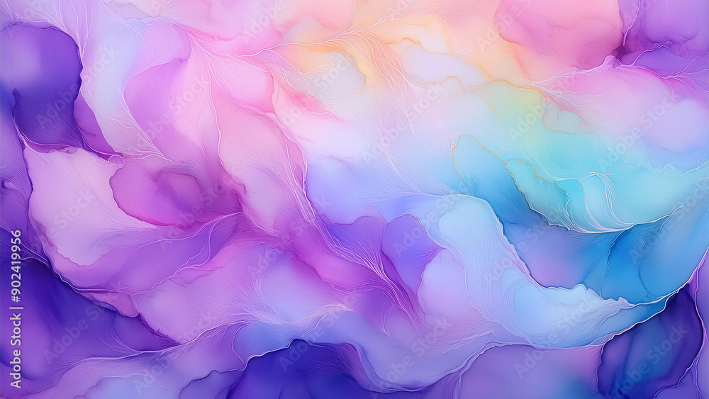 Delicate colorful rainbow LGBT wallpaper with airy, smoky texture ...