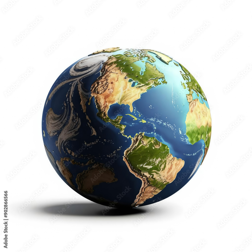 planet earth, globe, globe, geography. illustration. artificial ...