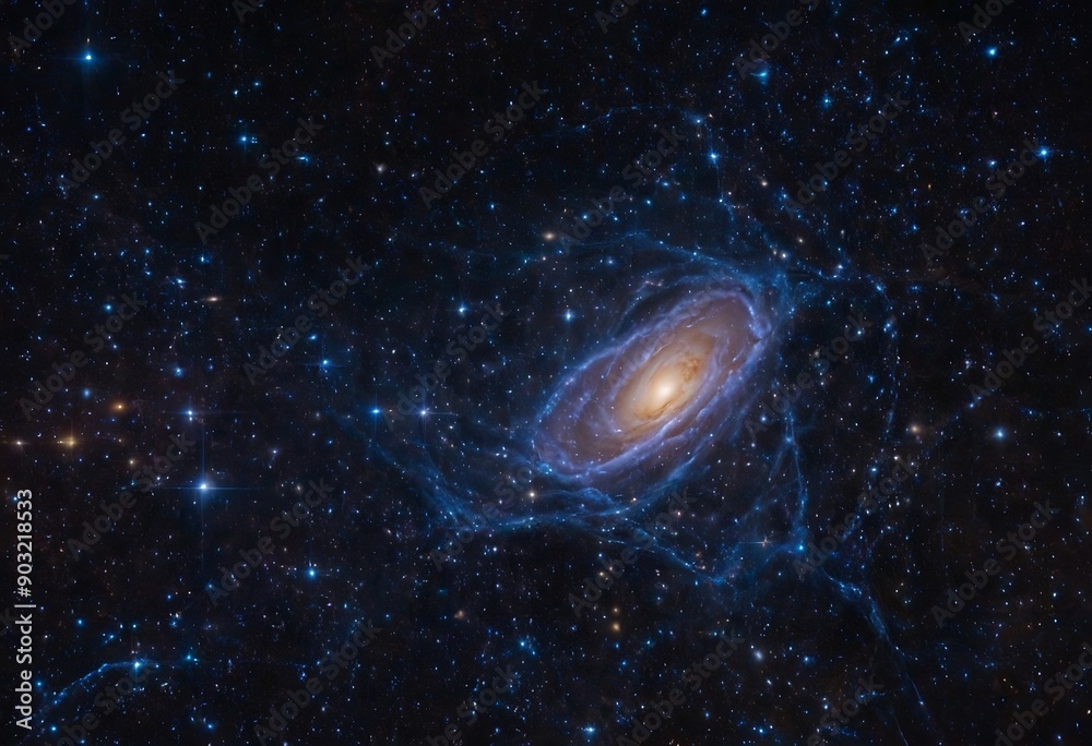 Filamentary structures of dark matter and galaxies forming a cosmic web ...