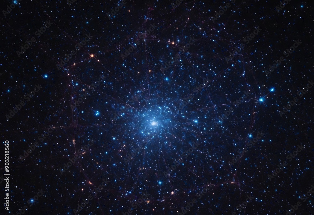 Filamentary structures of dark matter and galaxies forming a cosmic web ...