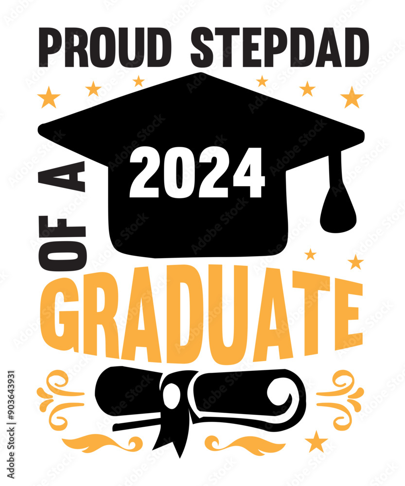 Proud of a 2024 Graduate svg, Graduation svg Bundle, Class of 2024 svg ...