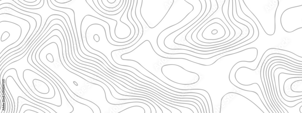 Topographic map background geographic line map with elevation ...