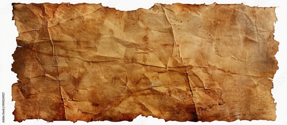 Vintage texture of aged paper tarnished by time and grime against a ...