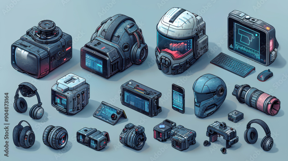 Foto de Stock Infographic of Gasoline Generator Models: Comparison of ...