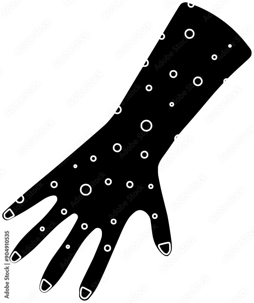 acne illustration illness silhouette virus logo skin icon pain outline ...