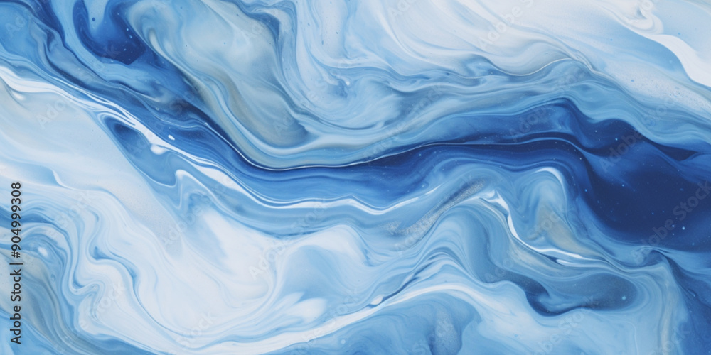 High resolution image of natural and elegant blue sea wave marble ...