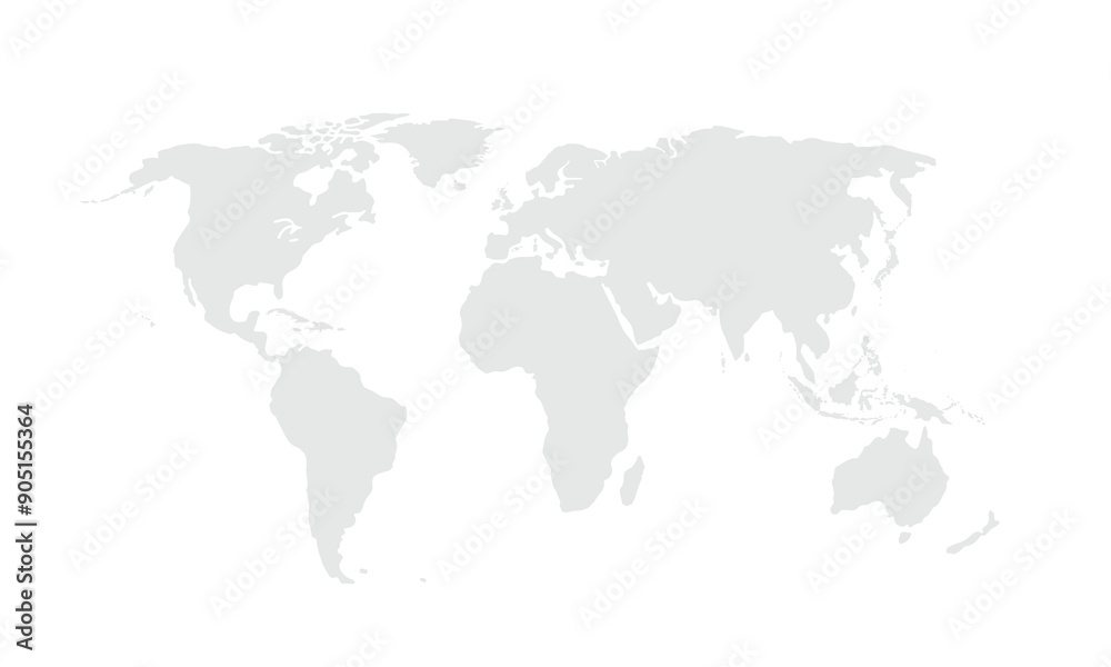 World map Grayscale,isolated on white background for website layouts ...
