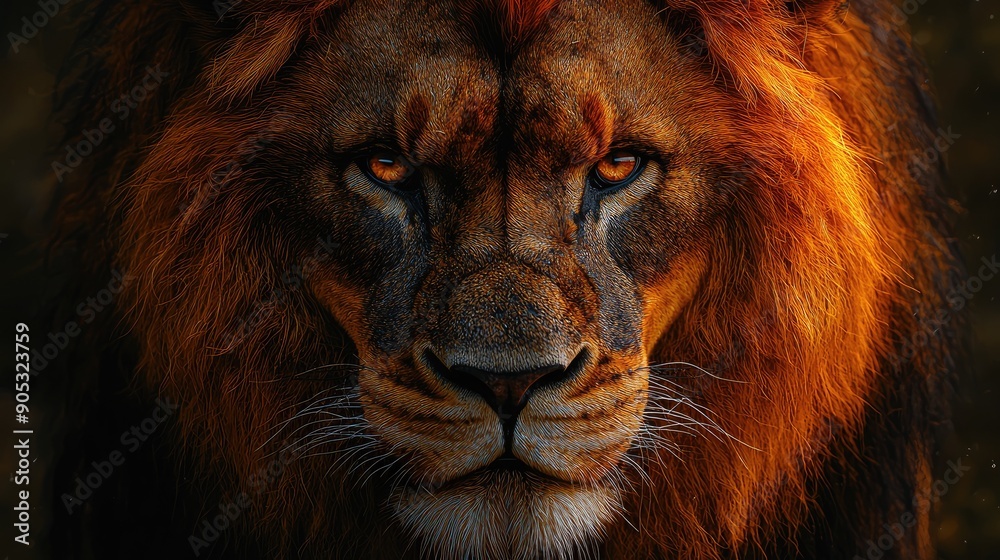 Animal portrait shot, 4K resolution, original and realistic, cinematic ...