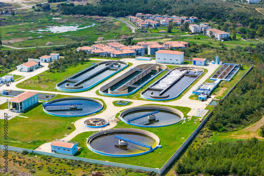 Sewage Treatment Plant and Wastewater Treatment water use. Filtration ...