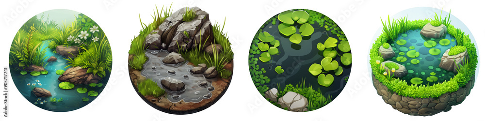 Bog clipart collection, symbol, logos, icons isolated on transparent ...