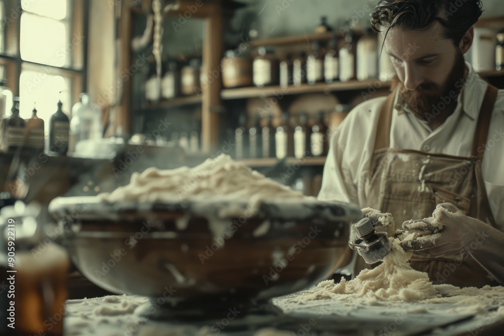Vintage Barber Shop Traditional Shaving Techniques, Antique Tools, and ...