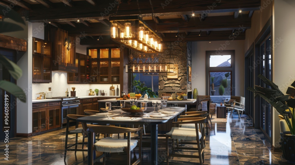 How can statement lighting fixtures contribute to a cohesive lighting ...