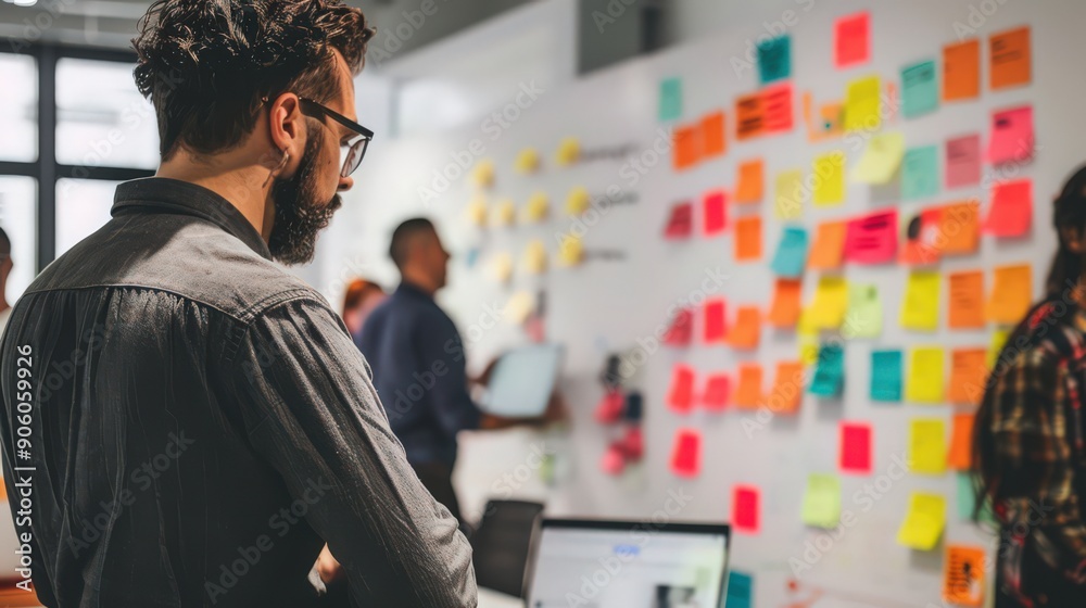 Implementing agile methodologies to iterate and evolve creative ...