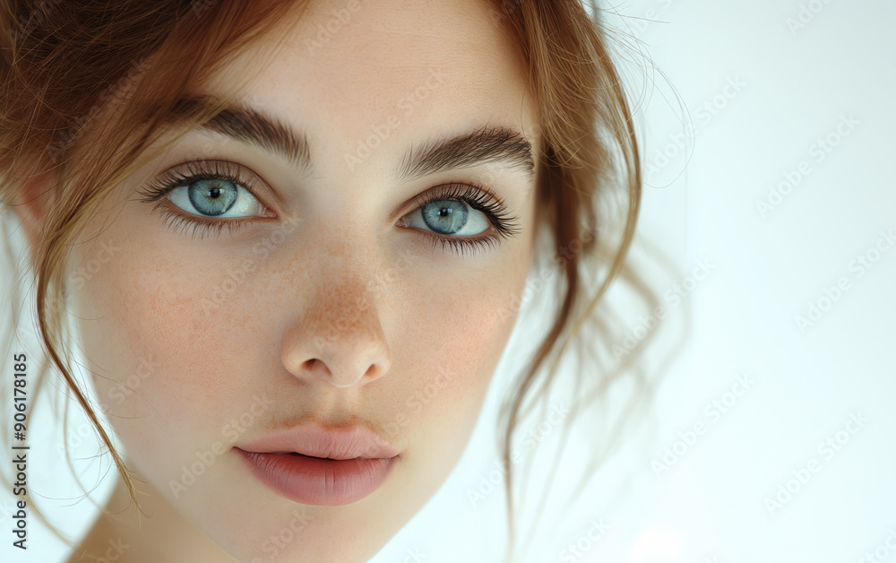 A beautiful headshot of a stunning young supermodel woman in her late ...