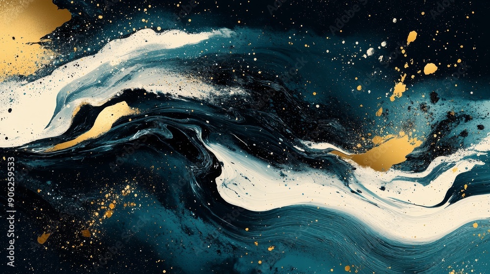 Complex editing illustrations, adopting a postmodern mix and match ...