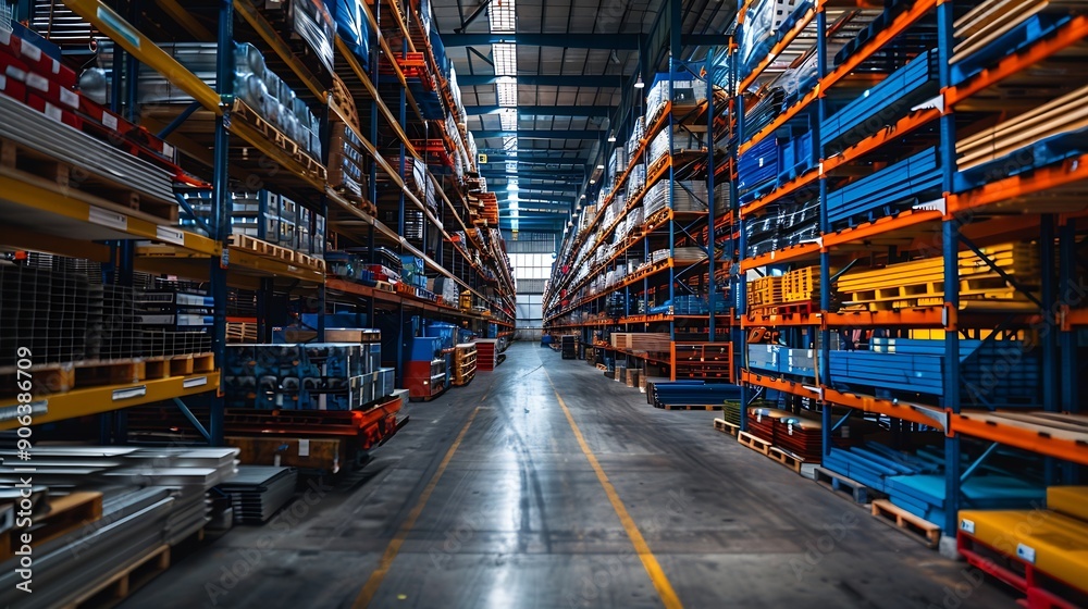 Warehouse Cantilever Racking Systems for storage Aluminum Pipe or ...