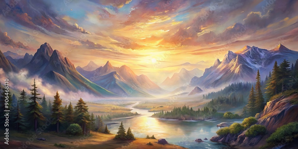 Sweeping vistas of majestic mountains and serene lakes await discovery ...