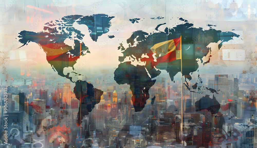 Multinational corporation expanding its operations into new countries ...