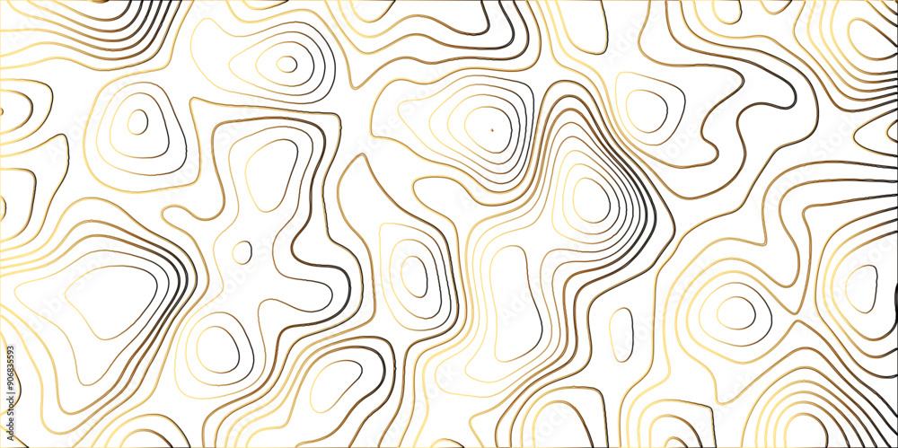 Topographic canyon geometric map relief texture with curved layers and ...