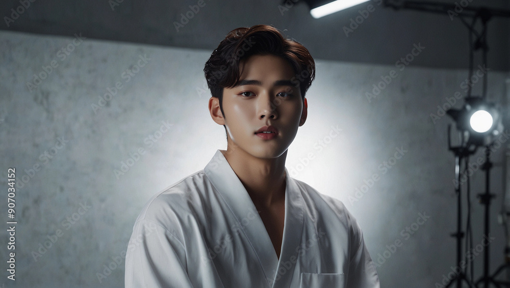 Famous asian beauty male actor perfect korean appearance kpop idol ...