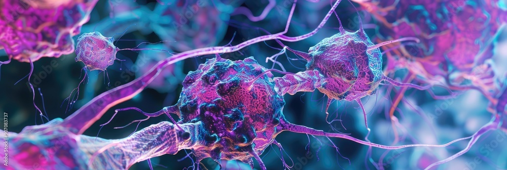 Neurofibromatosis Neurofibroma FNA Cytology Microscopic View of Spindle ...