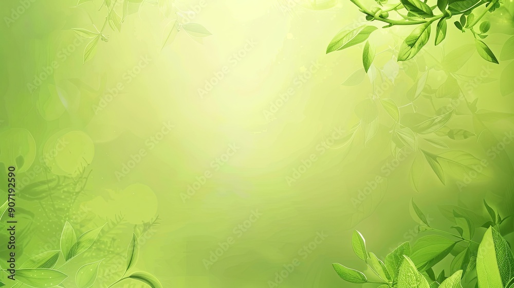 Refreshing and Modern Internet-Style Presentation Background with Olive ...