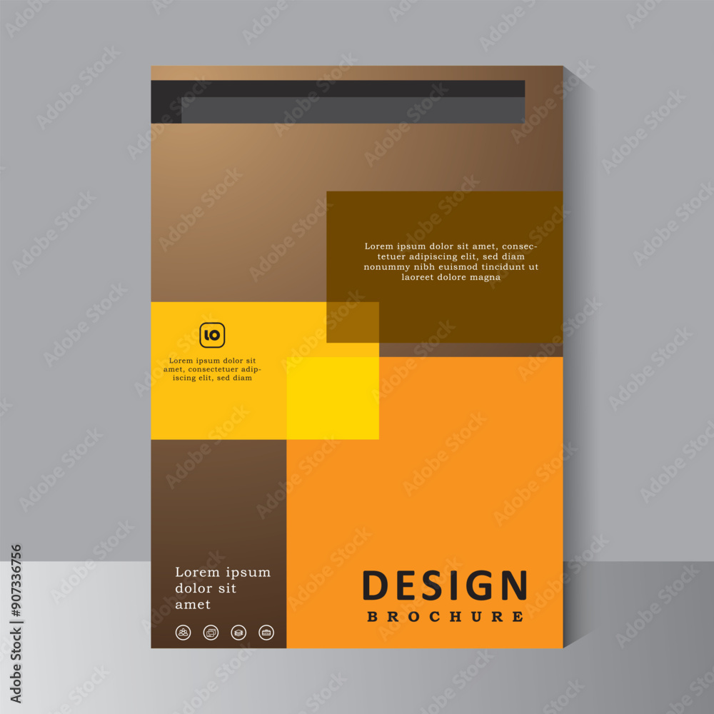 Creative Book covers, brochure and posters concept in modern minimal ...