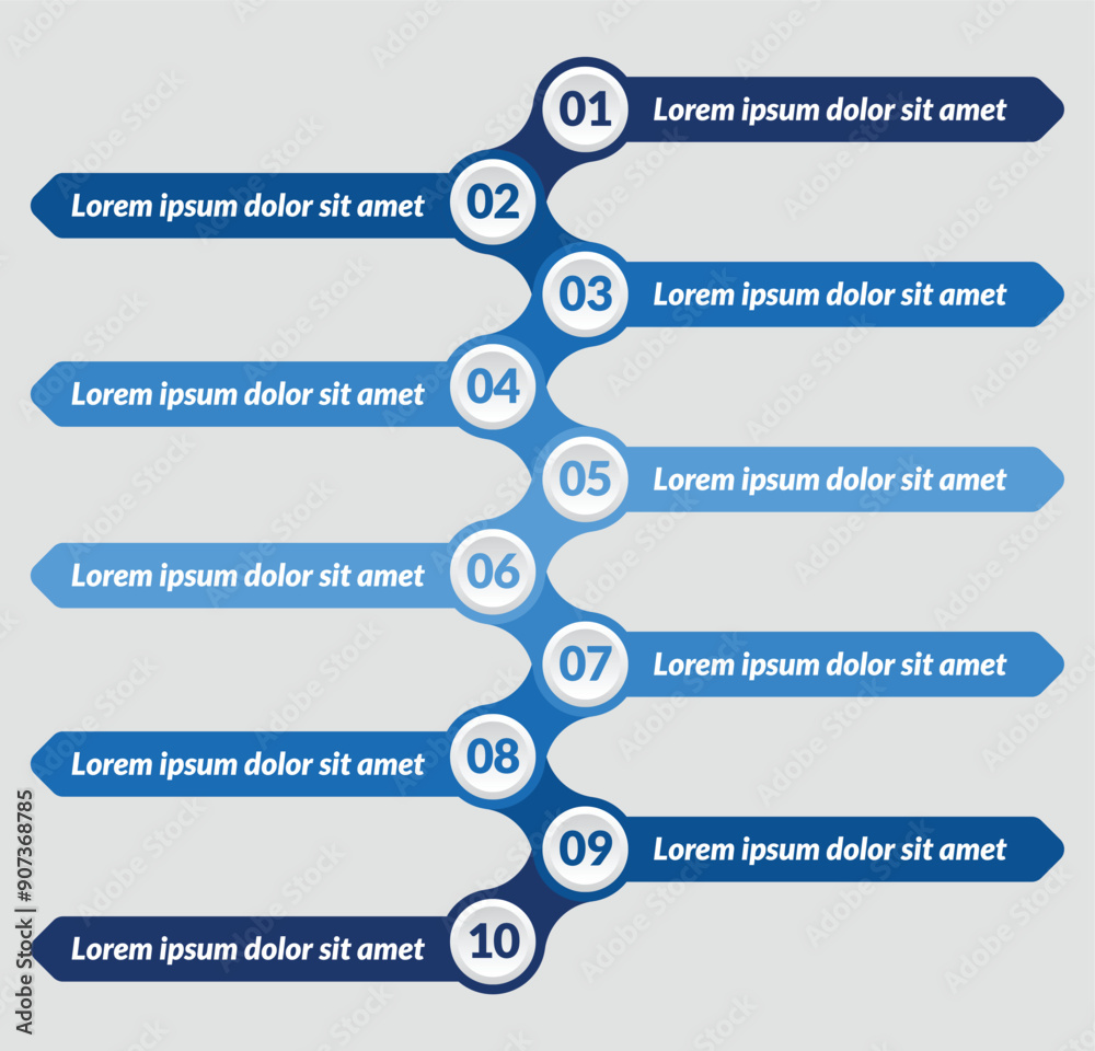Vector de Stock infographic and comparison template design concept for ...
