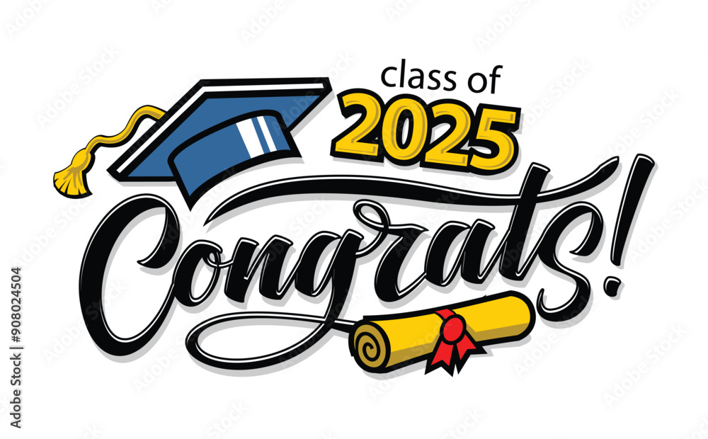 Congratulations graduates editable template for greeting, invitation ...