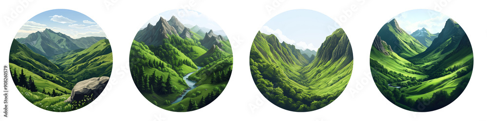 Glen clipart collection, symbol, logos, icons isolated on transparent ...