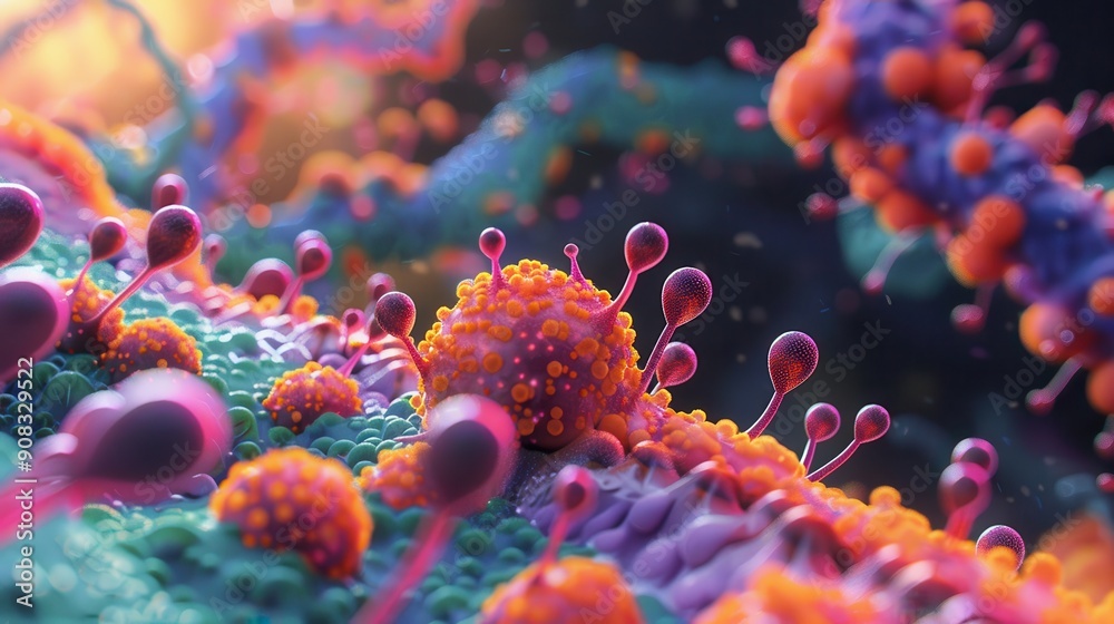 Illustrate the detailed structure of microtubules, showing their role ...