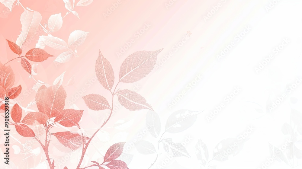 Elegant Corporate Presentation Background with Ruby Red and White ...