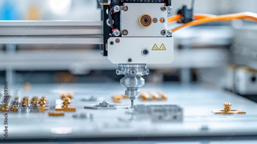 Precision 3D printing with Direct Metal Laser Sintering, detailed metal ...