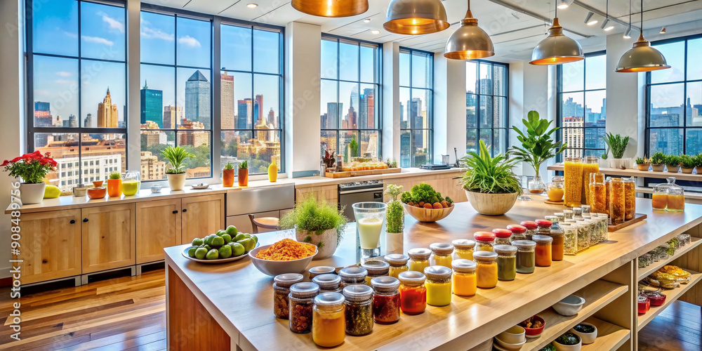Vibrant kitchen pop-up event in New York City showcases a renowned ...