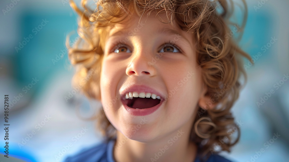Bright and Healthy Tonsils - Illustration for Pediatric Health Article ...